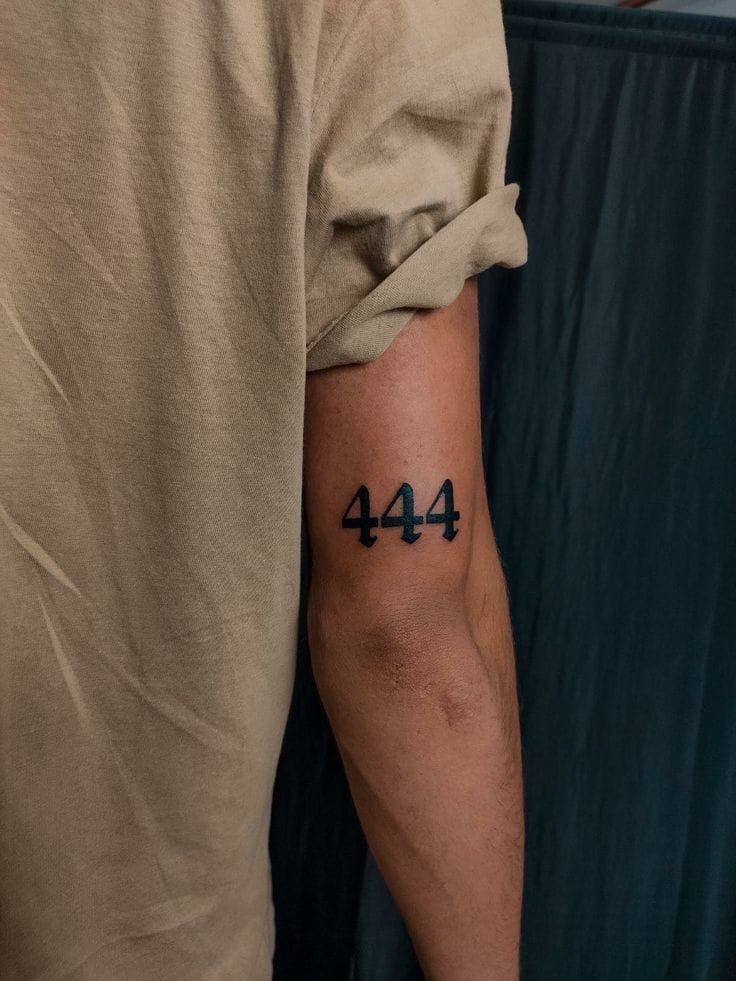 444 Tattoo Ideas & Meanings: 50+ Spiritual Designs for 2025